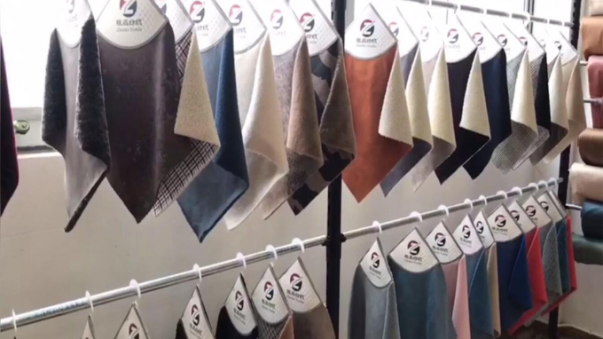 China Shaoxing Zhenlei Textile Co., Ltd. factory production line